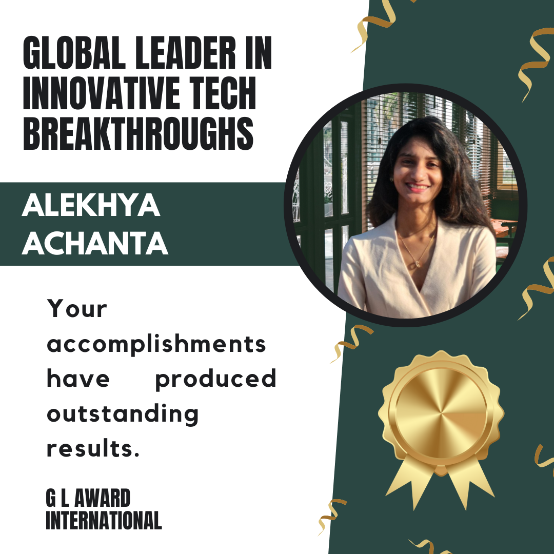Alekhya Achanta: A Trailblazer in Data-Driven Innovation and Tech..